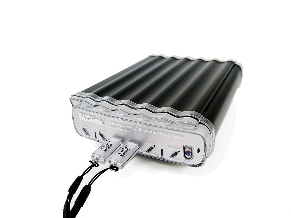 Collateral 2FA Dual Keys HDD USB 3.2 Gen 1/eSATA CipherShield FIPS 140 ...