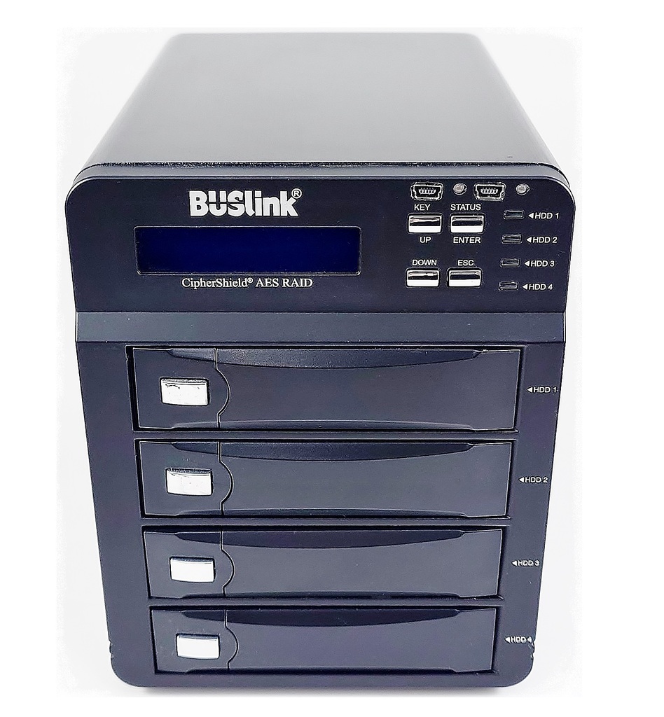 2FA Colateral Dual Keys 4-Bay RAID USB 3.2 Gen 1 (3.0)/eSATA ...