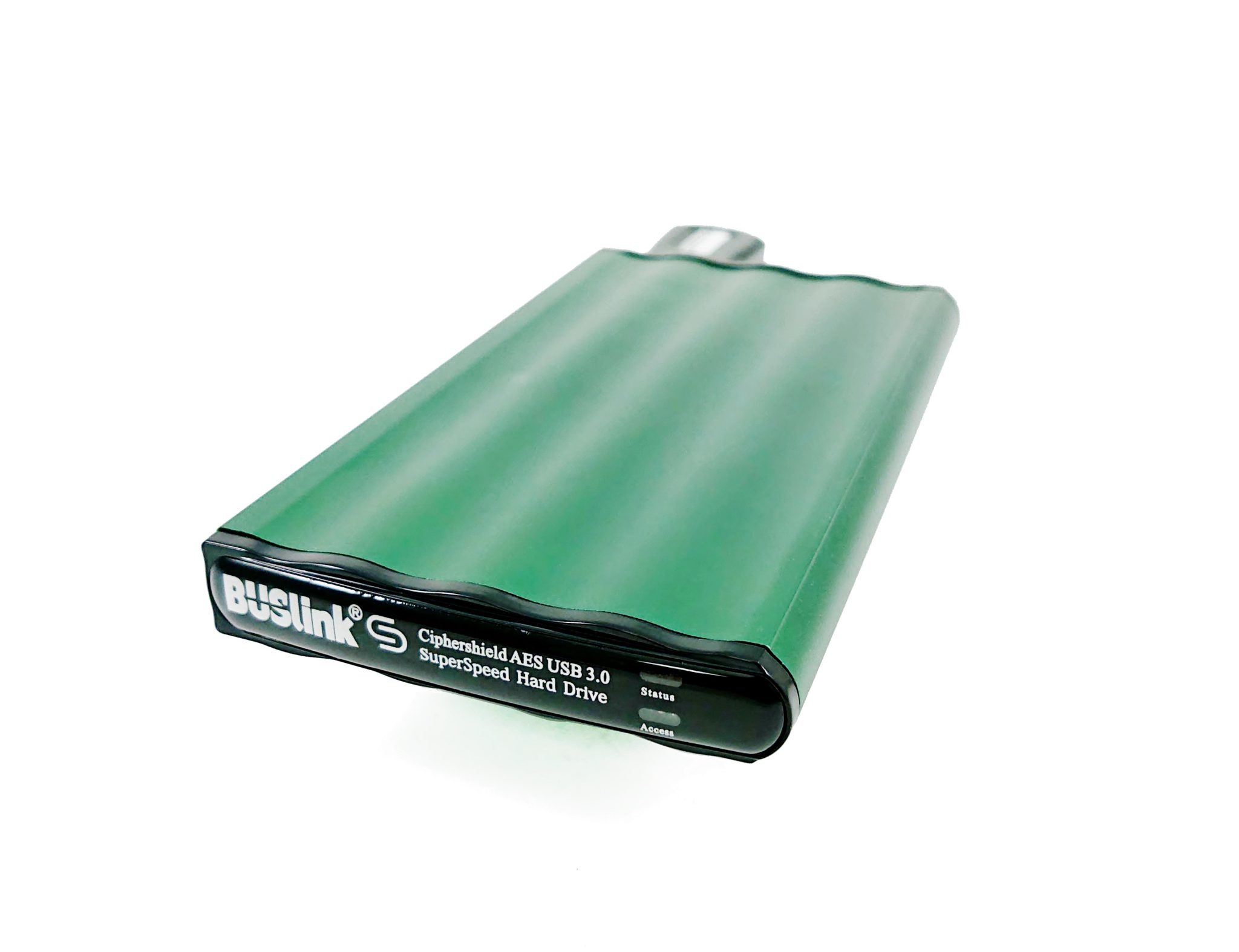 CipherShield Encrypted Slim Portable SSD – 256-bit AES Hardware ...